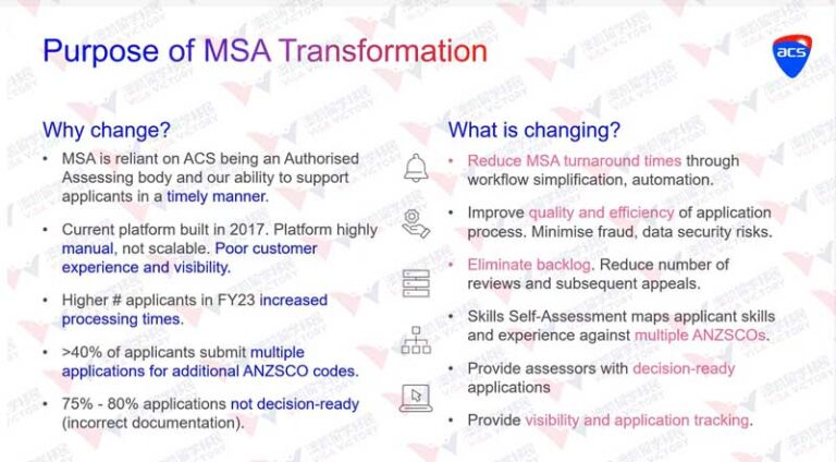ACS职业评估3月底改革，一次可拿三个职评！申请费大涨！ | 澳凯留学移民 Visa Victory